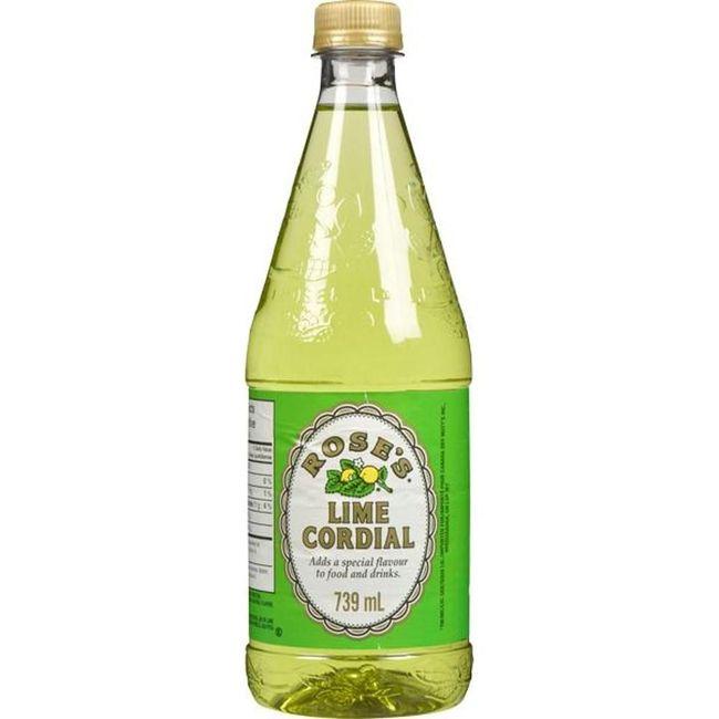 JUICE LIME CORDIAL PLASTIC