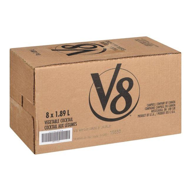 V8 Original Vegetable Juice Cocktail, 1.89 L -- 8 per case