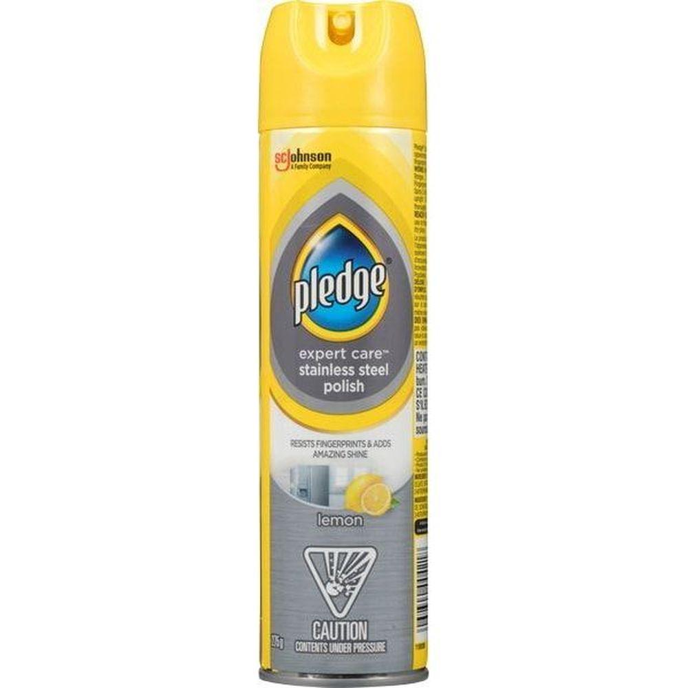 PLEDGE STAINLESS STEEL CLEANER & POLISH
